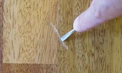 Holes in Parquet/Wood Surface