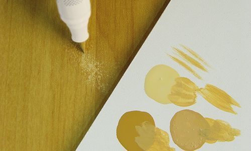 Scuff Marks on Decor Surface