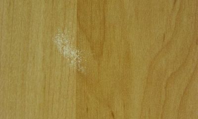 Scuff Marks on Decor Surface