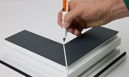 Mitre Grooves Coloring