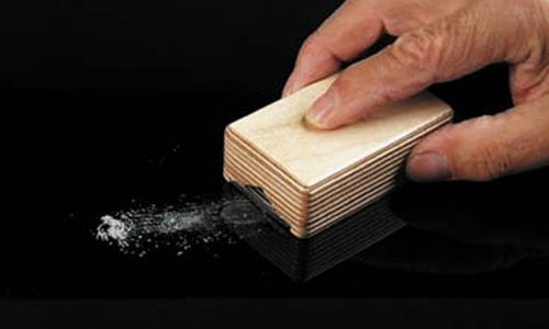 Hole in Polyester Surface