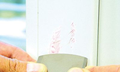 Light Scratches on Window