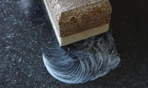 Light Scratches on Natural Stone